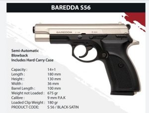 BAREDDA S56 Black/Satin – B35T