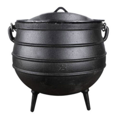 Nr25 Cast Iron 3 Poot Pot – B35T