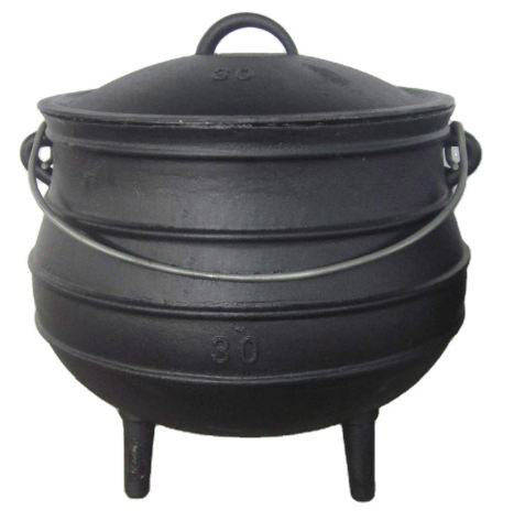 Nr30 Cast Iron 3 Poot Pot – B35T