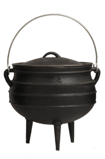 Nr4 Cast Iron 3 Poot Pot – B35T