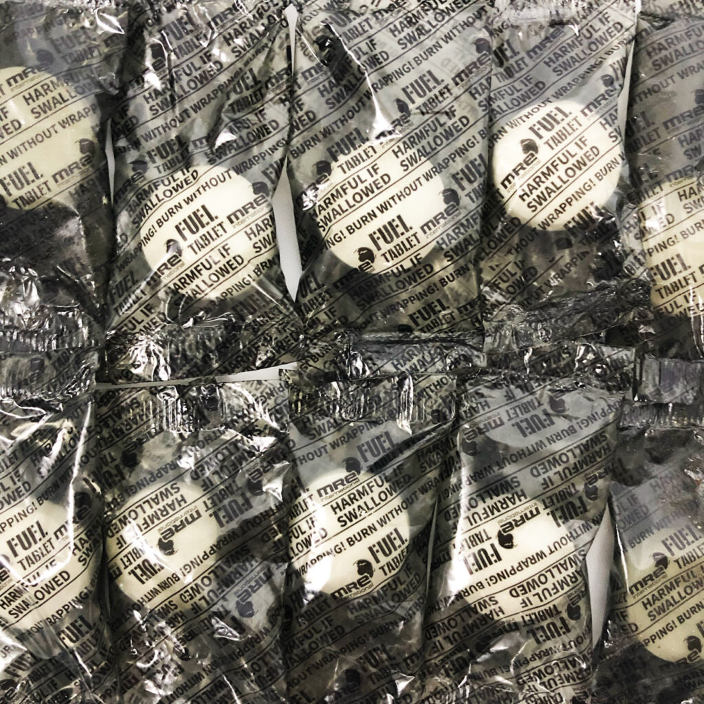 MRE Fuel Tablets – Packets of 2s – B35T