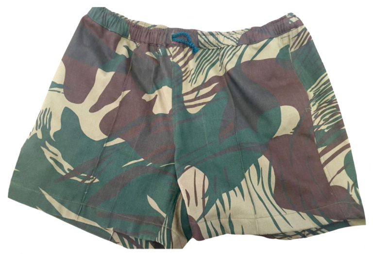 Rhodesian Camo Short pants, Rugby type shorts – B35T